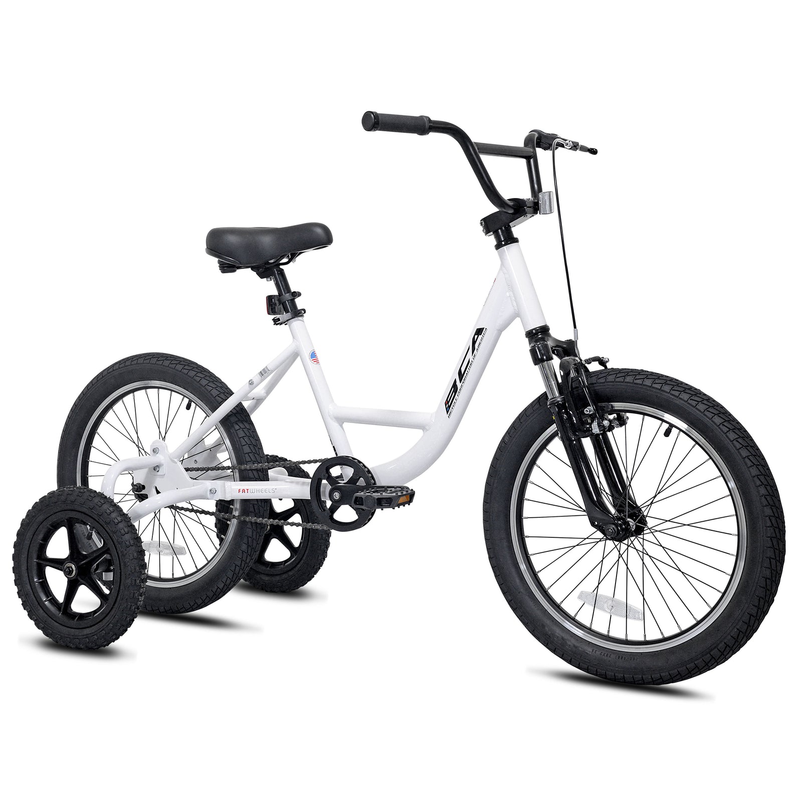 20" BCA Adaptive Training Wheel Bike | Adaptive Trike for Kids Ages 7-13