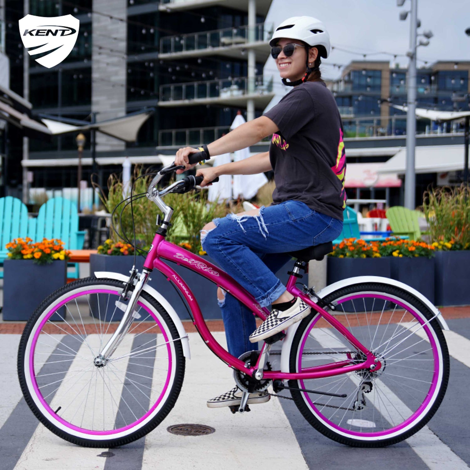 26" Kent Del Rio | Cruiser Bike for Women Ages 13+