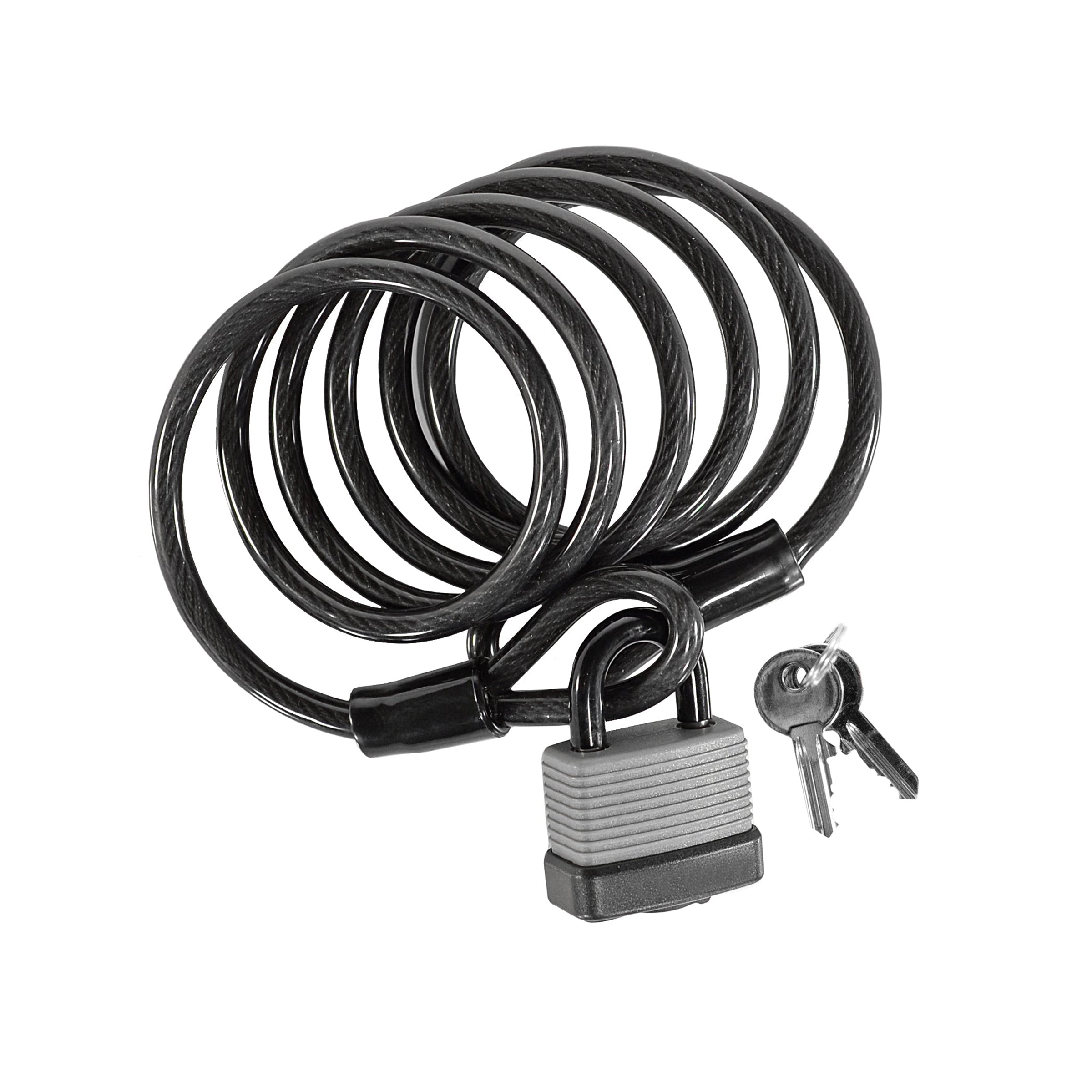 Capstone Cable Padlock w/ Keys | 6 ft. Length