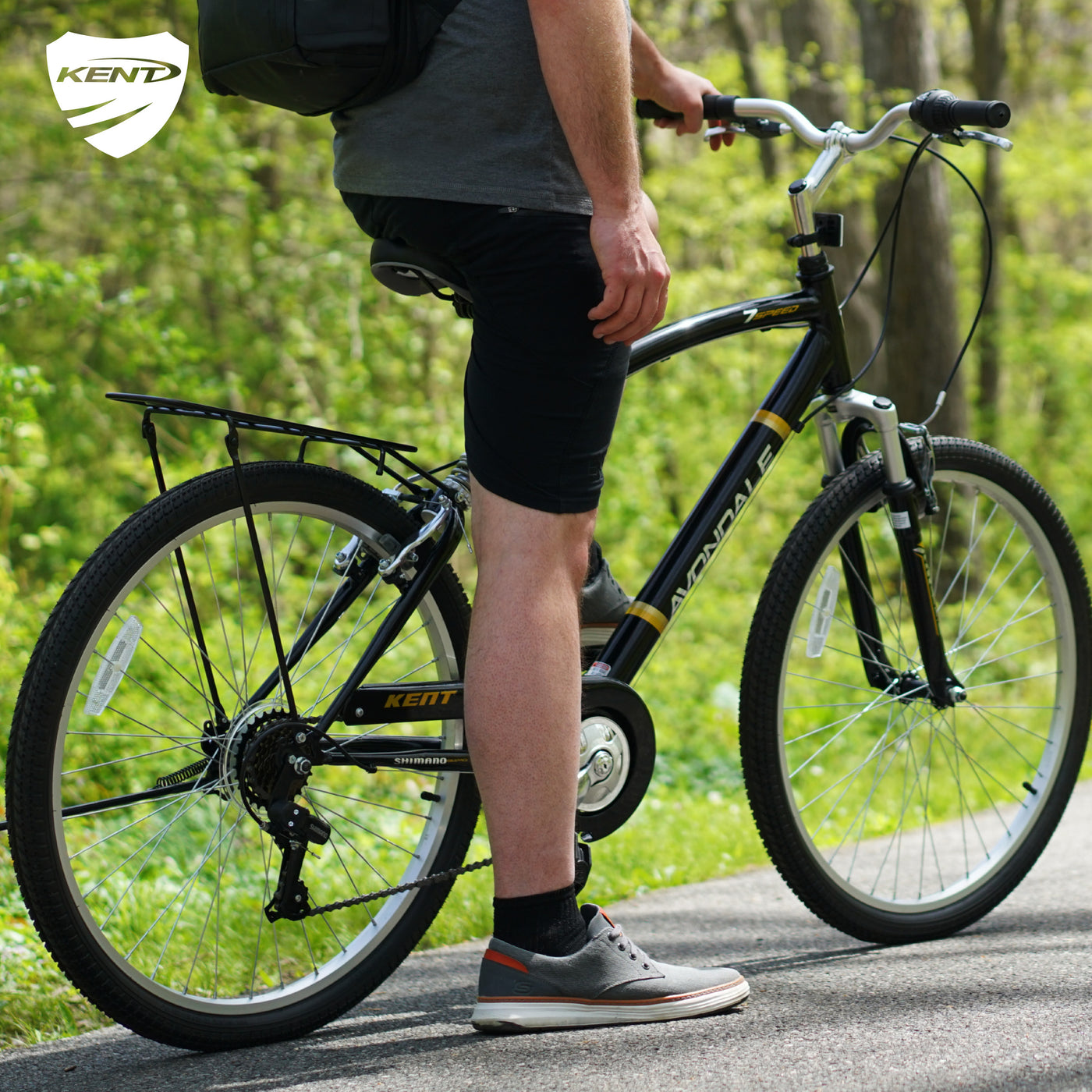 26" Kent Avondale | Hybrid Comfort Bike for Men Ages 13+