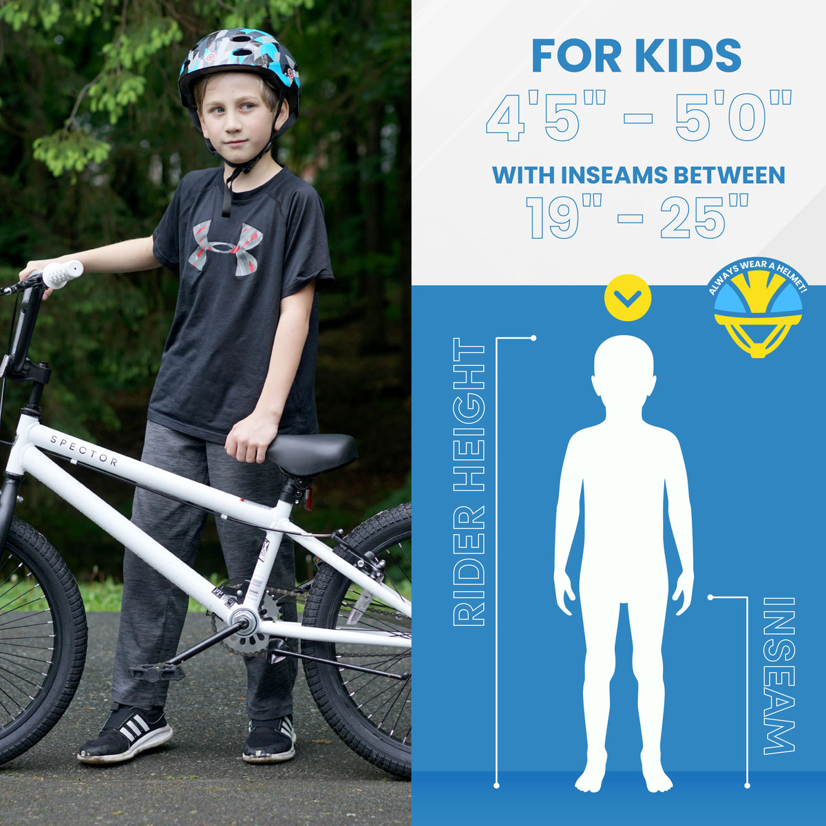 20" Kent Spector | BMX Bike for Kids Ages 7-13